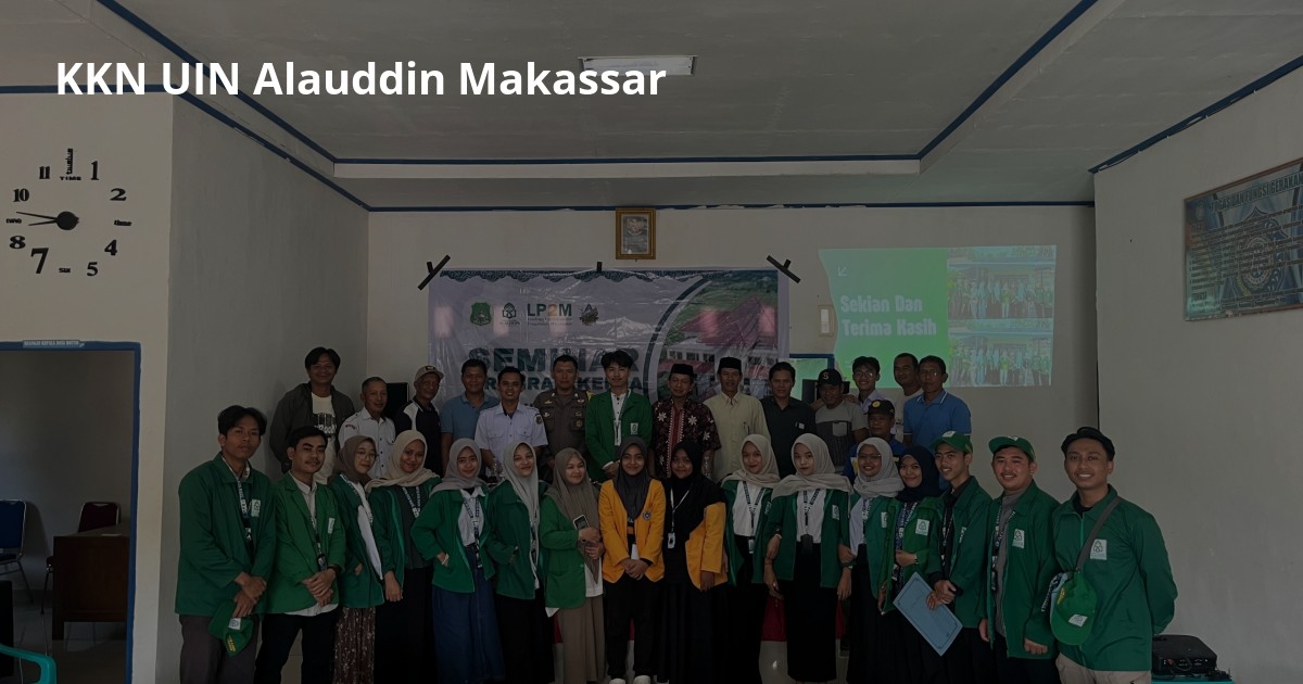 Inovasi Pengabdian: Mahasiswa KKN UINAM Angkatan ke-76 Siapkan 3 Program Unggulan di Desa Botto ...